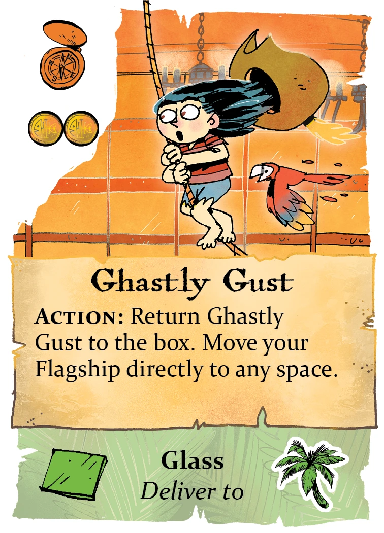 Leder Card Library - Ghastly Gust