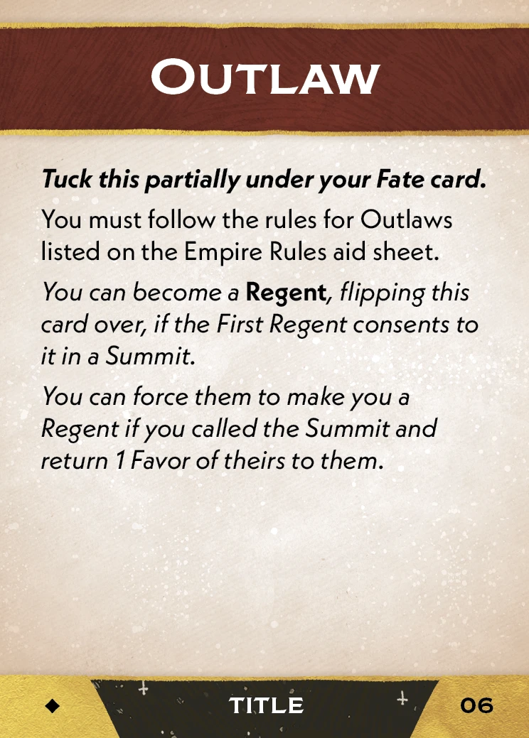 Leder Card Library - Outlaw