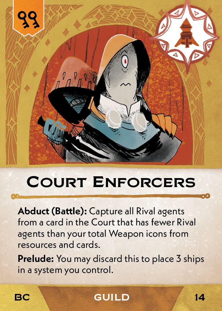 Leder Card Library - Court Enforcers