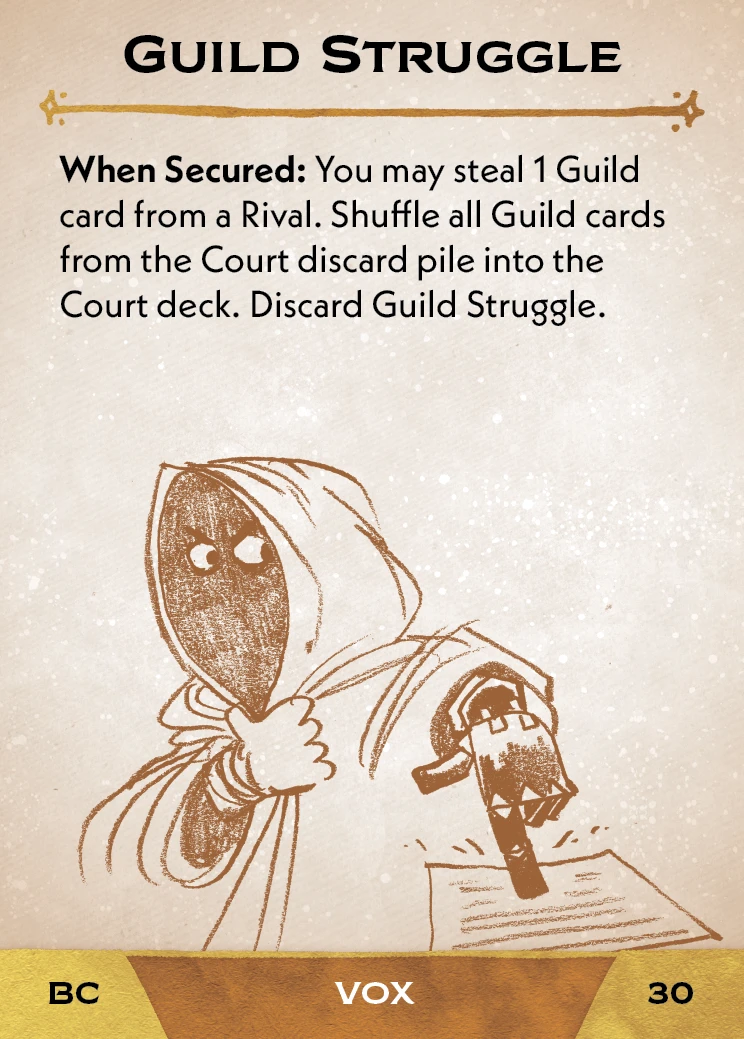 Leder Card Library - Guild Struggle