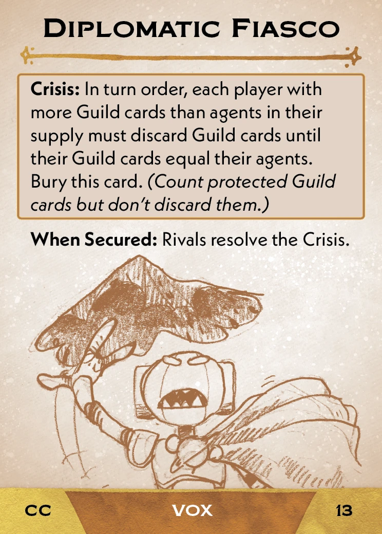 Leder Card Library - Diplomatic Fiasco