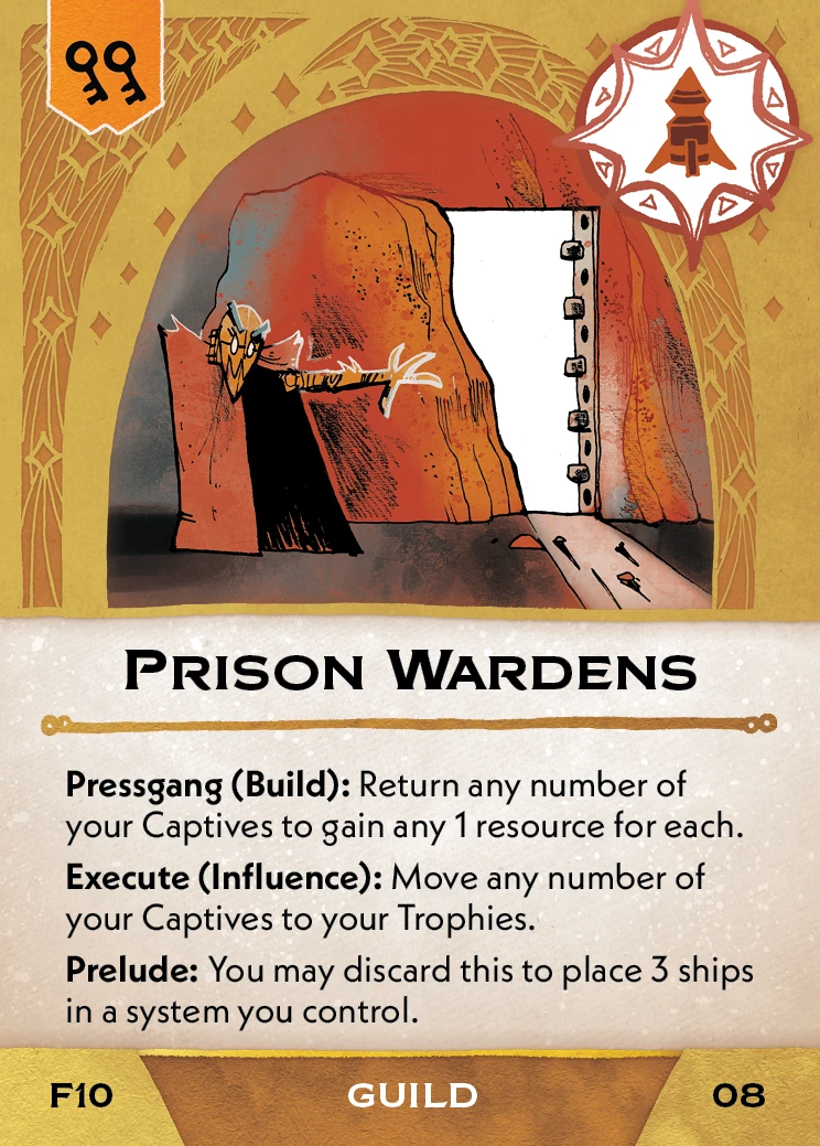 Leder Card Library - Prison Wardens