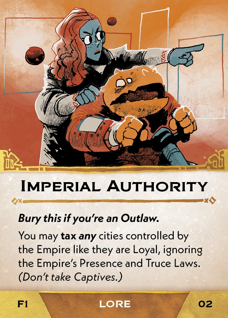 Leder Card Library - Imperial Authority