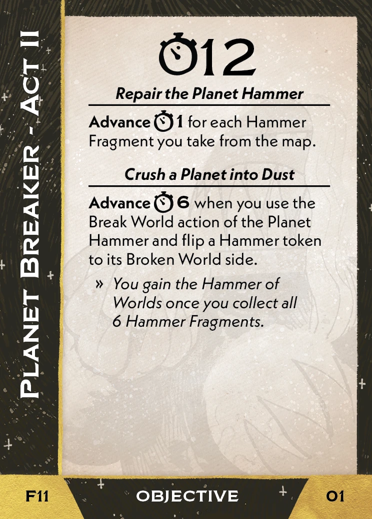 Leder Card Library - Planet Breaker Act II Objective