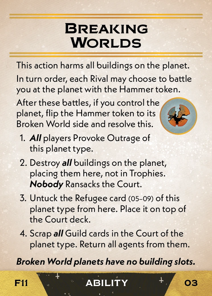 A Void Chronicler's Guide to the Planet Breaker | Arcs: The Blighted ...