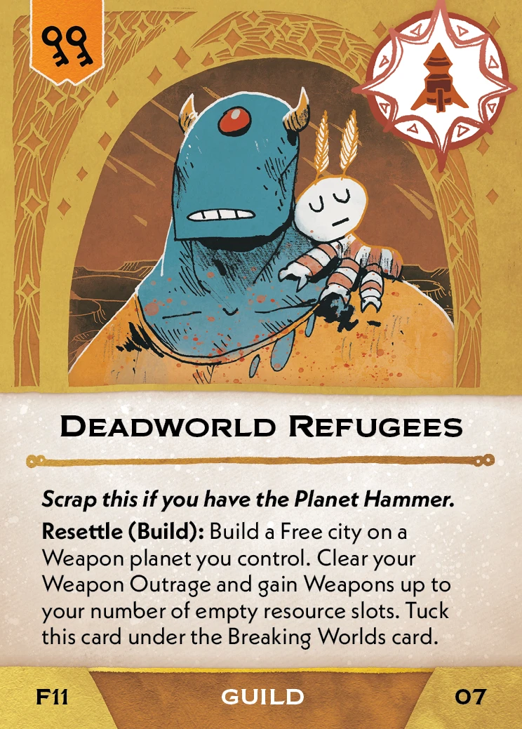 Leder Card Library - Deadworld Refugees