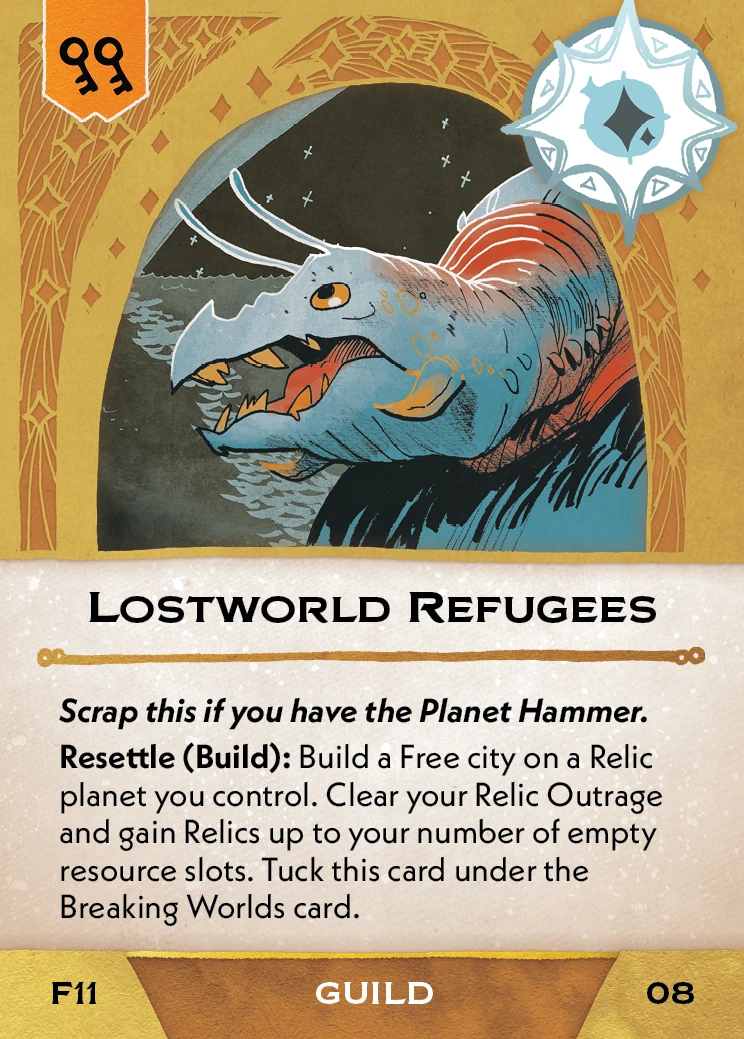 Leder Card Library - Lostworld Refugees