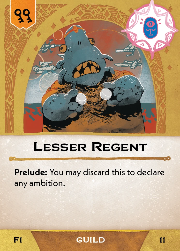Leder Card Library - Lesser Regent