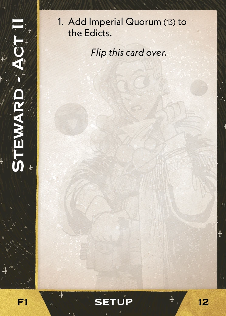 Leder Card Library - Steward Act II Setup