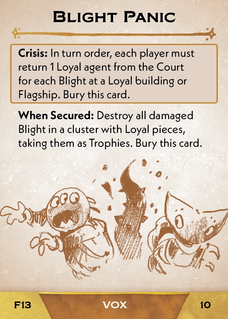 Leder Card Library - Blight Panic