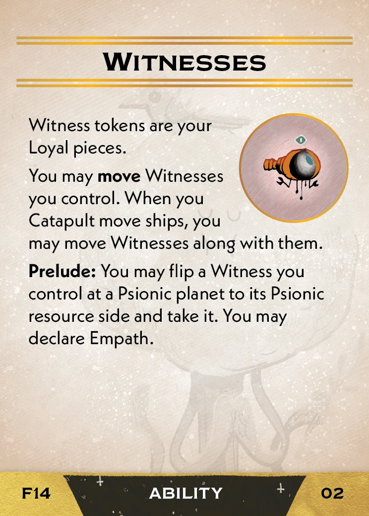 Leder Card Library - Witnesses