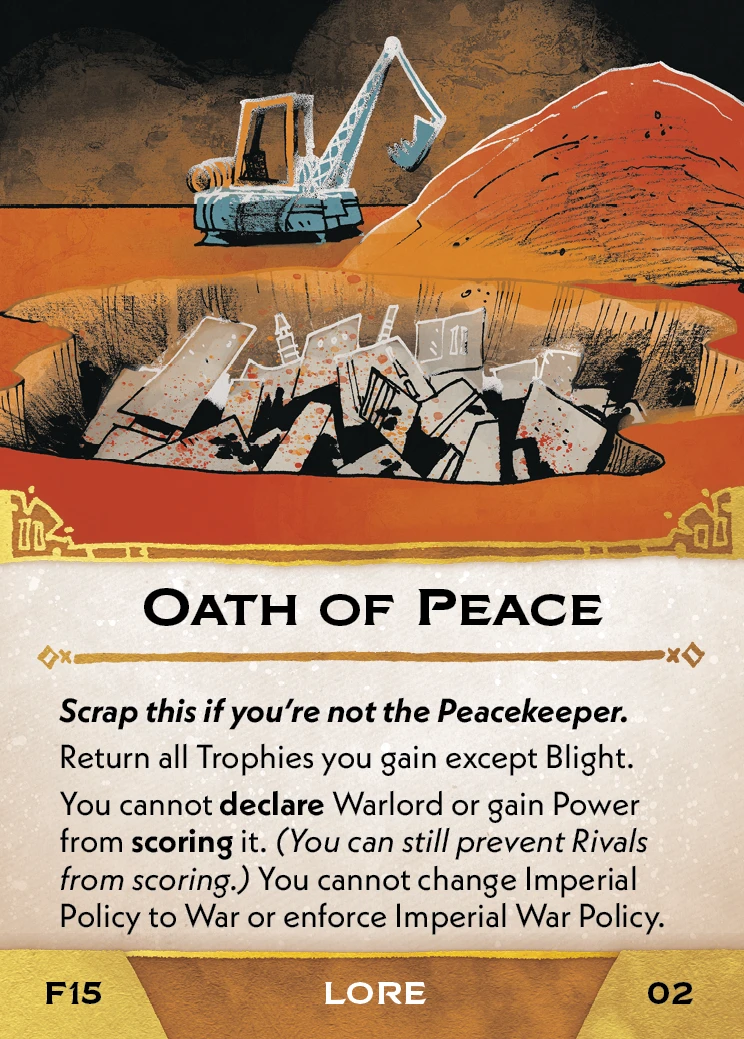 Leder Card Library - Oath of Peace