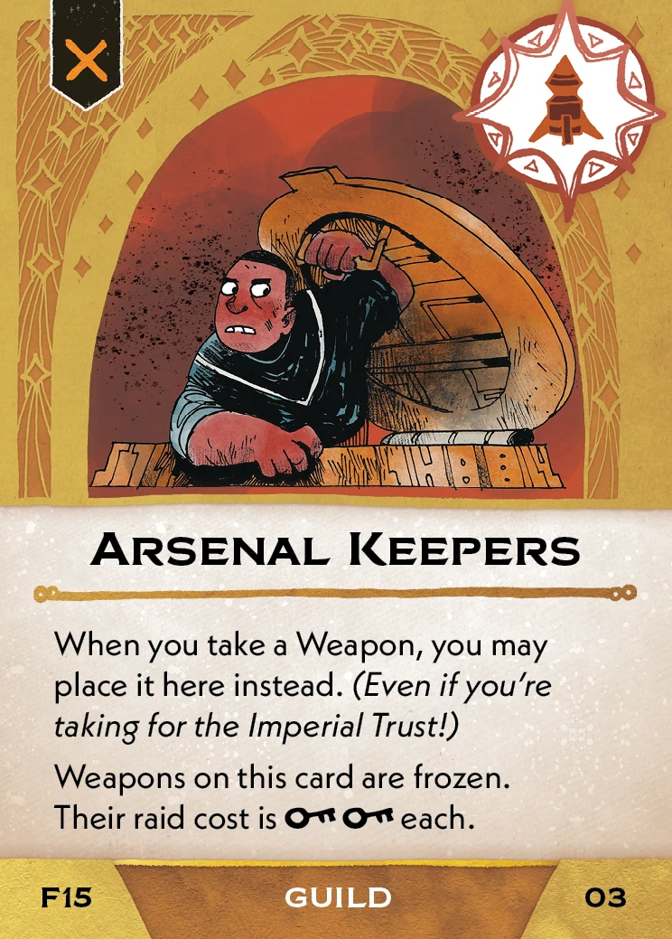 Arsenal Keepers and Merchant League | Arcs: The Blighted Reach Expansion