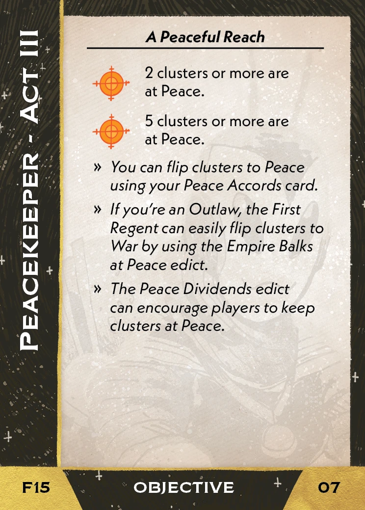 A Void Chronicler's Guide to The Peacekeeper | Arcs: The Blighted Reach ...