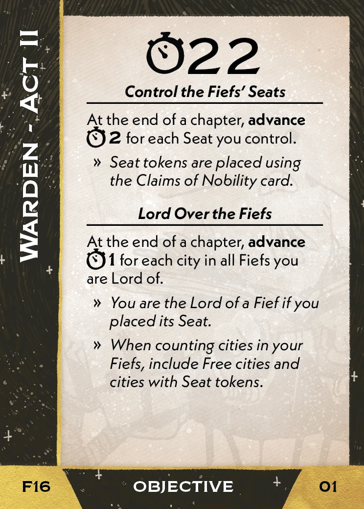 Leder Card Library - Warden Act II Objective