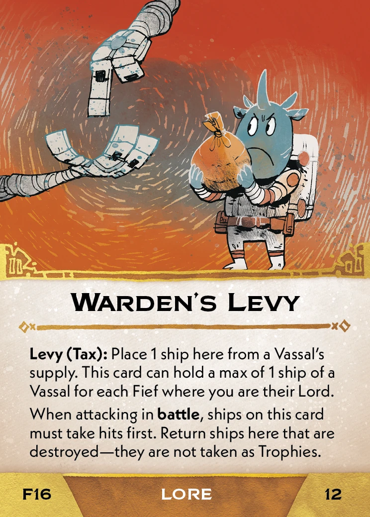 Leder Card Library - Warden's Levy