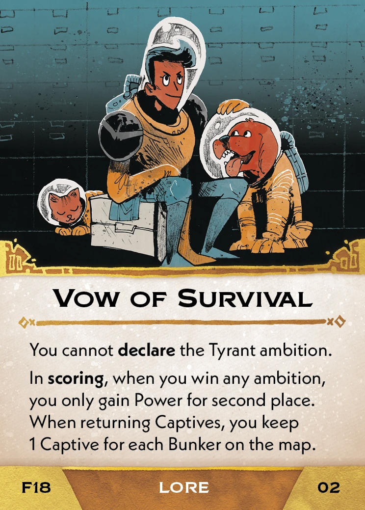 Leder Card Library - Vow of Survival