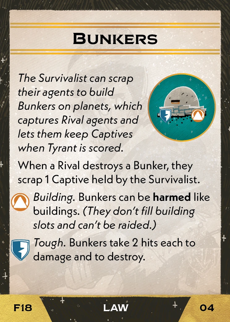 Leder Card Library - Bunkers