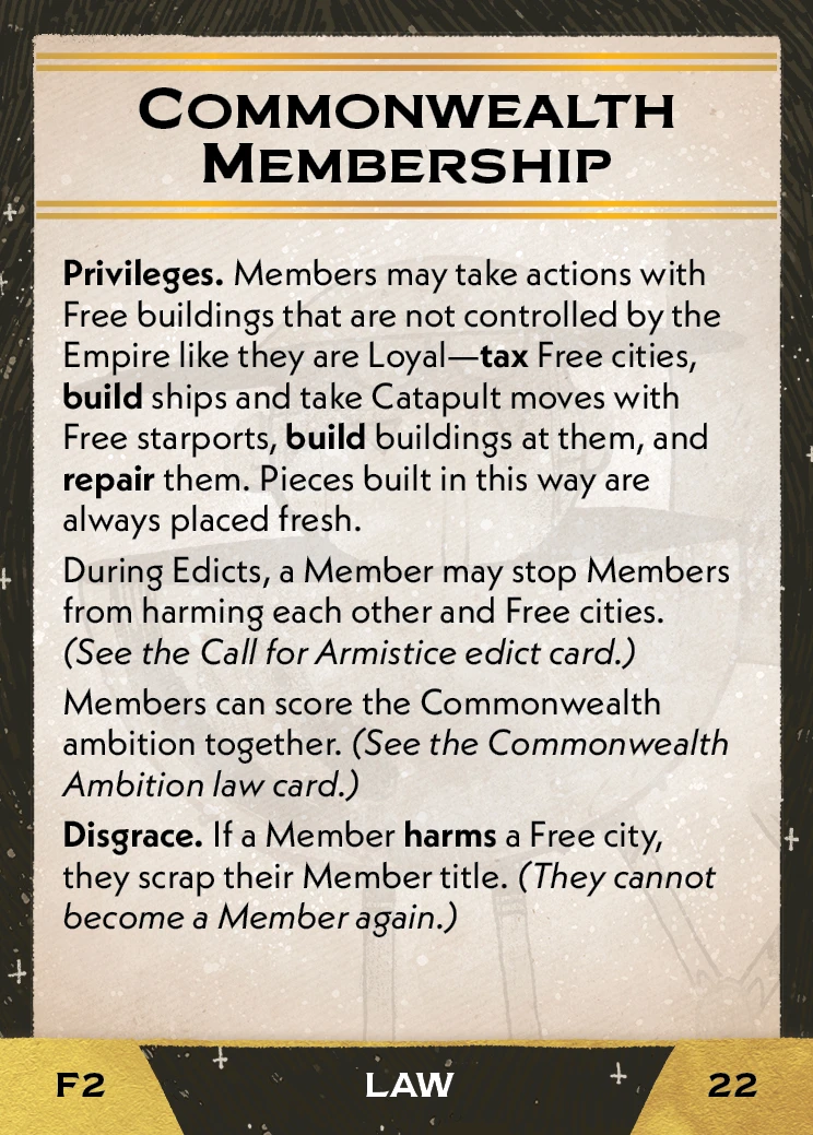 Leder Card Library - Commonwealth Membership