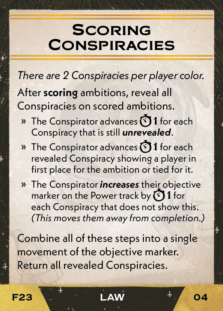 Leder Card Library - Scoring Conspiracies