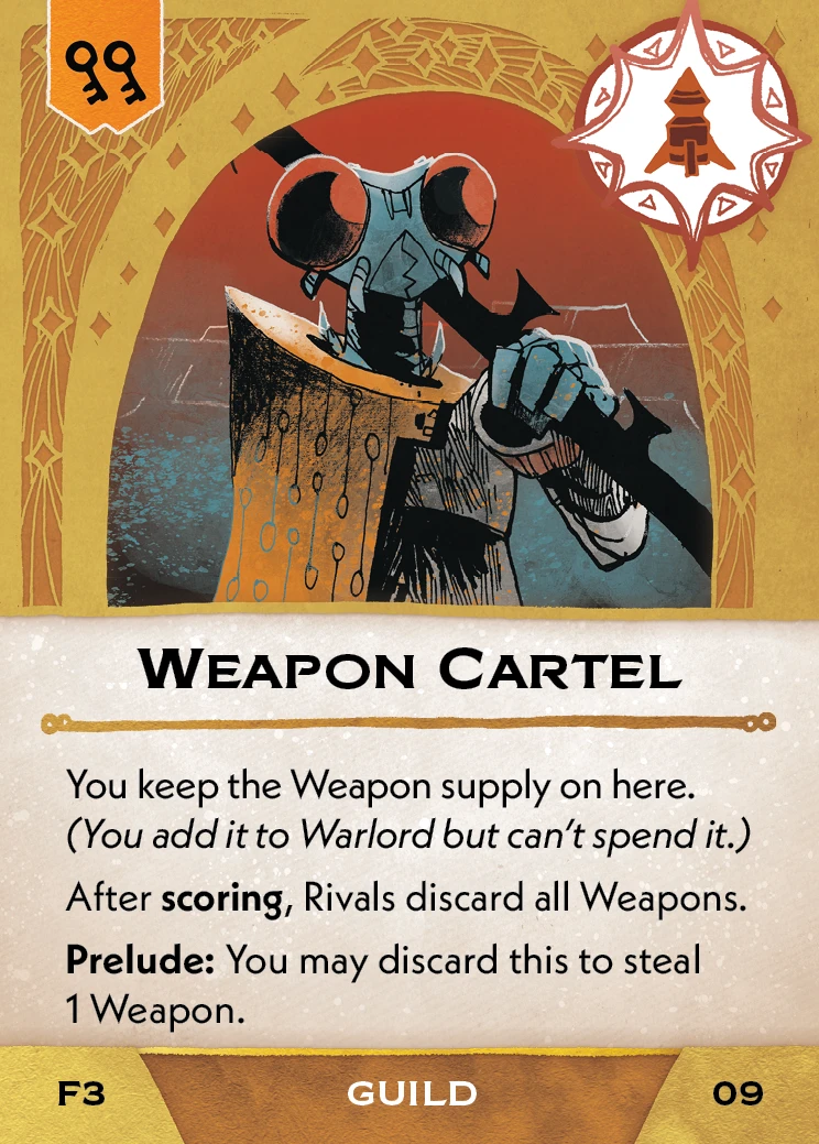 Leder Card Library - Weapon Cartel