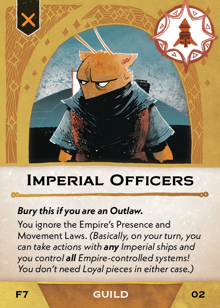 Leder Card Library - Imperial Officers