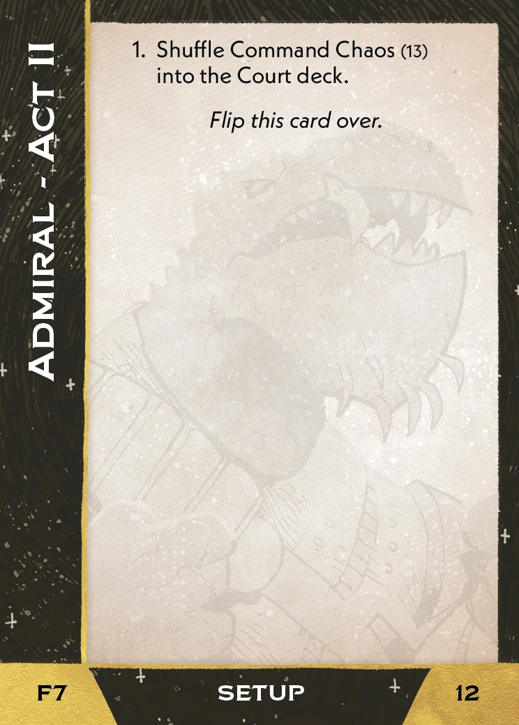Leder Card Library - Admiral Act II Setup