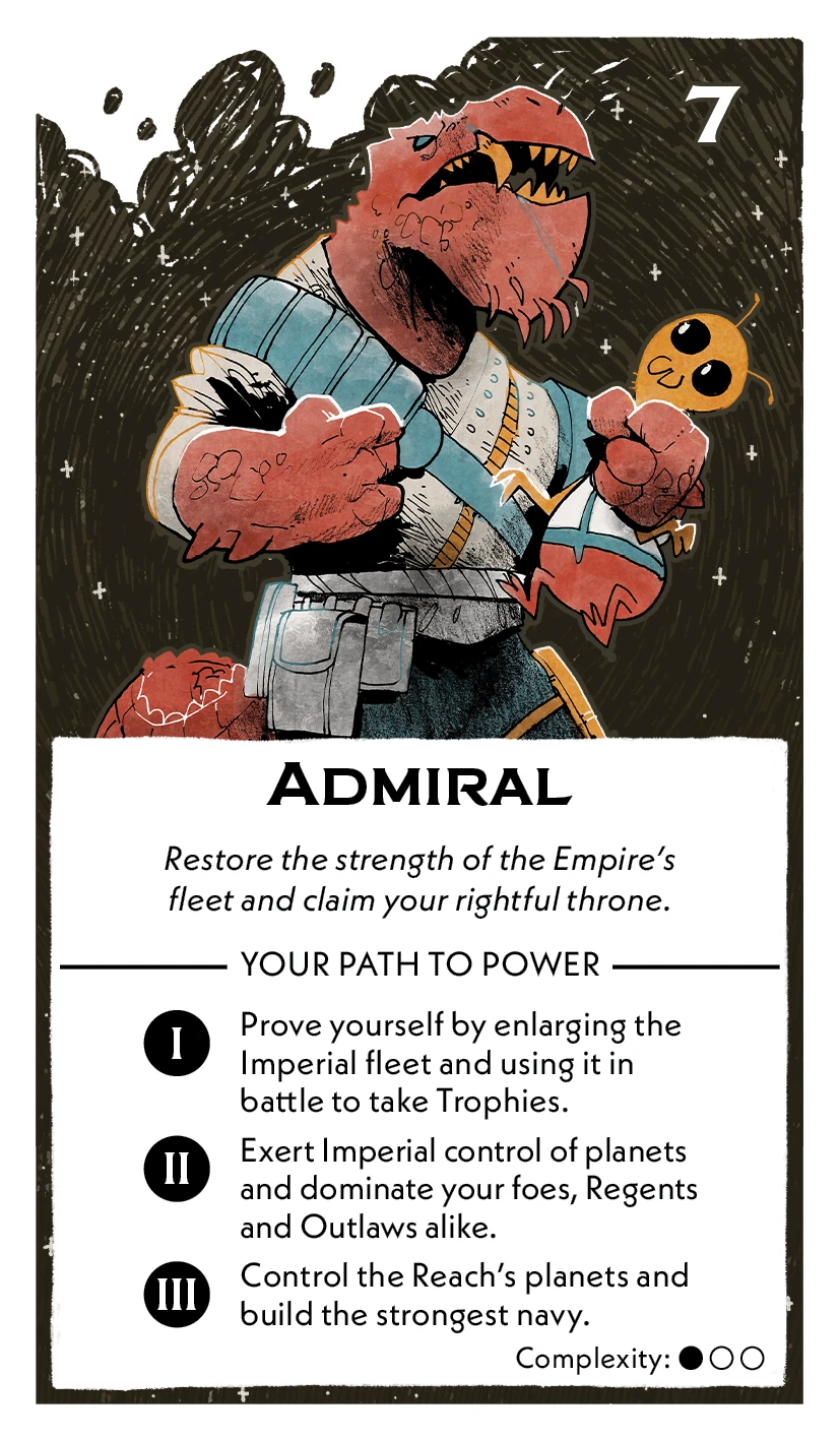 Leder Card Library - Admiral