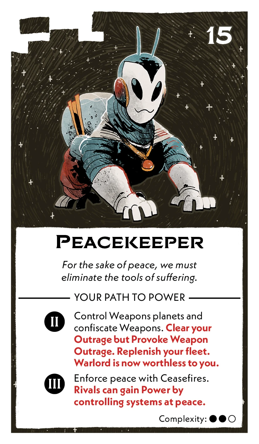 Leder Card Library - Peacekeeper