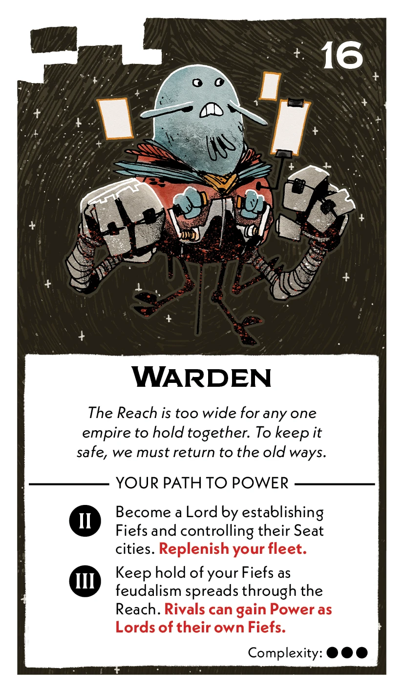 Leder Card Library - Warden
