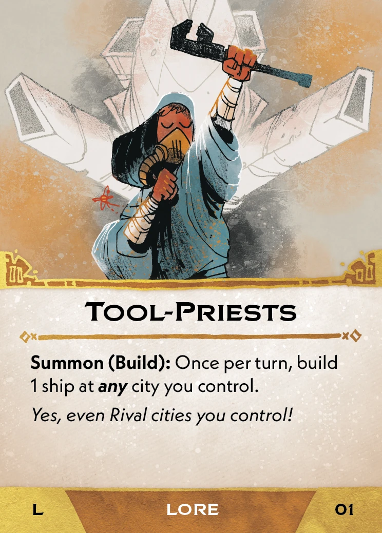 Leder Card Library - Tool-Priests