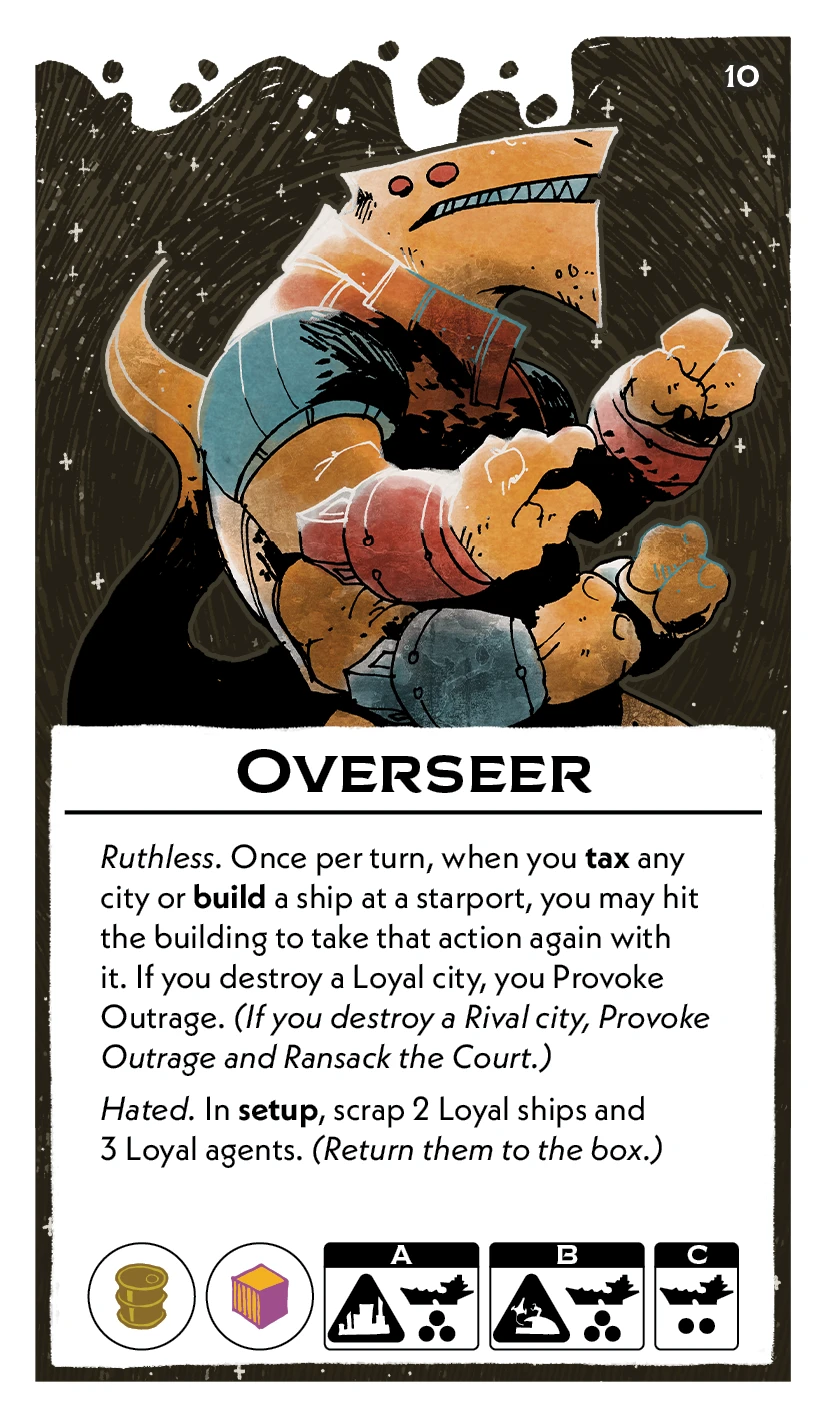 Leder Card Library - Overseer