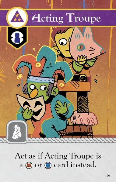 Leder Card Library - Acting Troupe