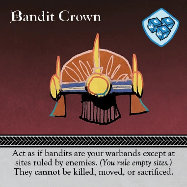 Leder Card Library - Bandit Crown
