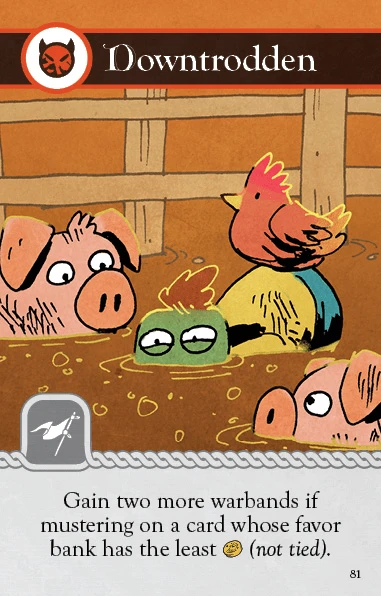 Leder Card Library - Downtrodden