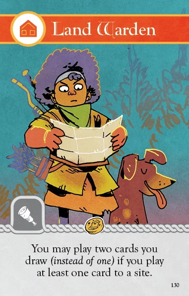 Leder Card Library - Land Warden