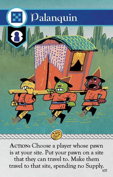 Leder Card Library - Palanquin