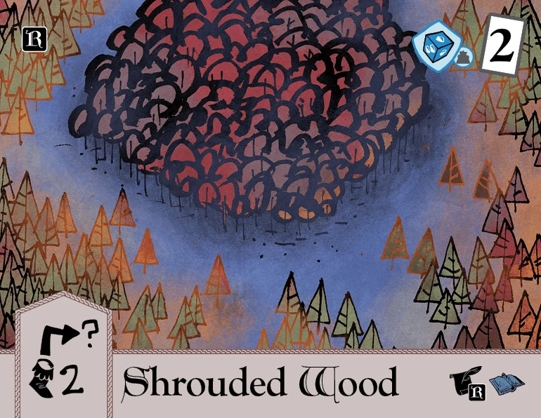 Leder Card Library - Shrouded Wood