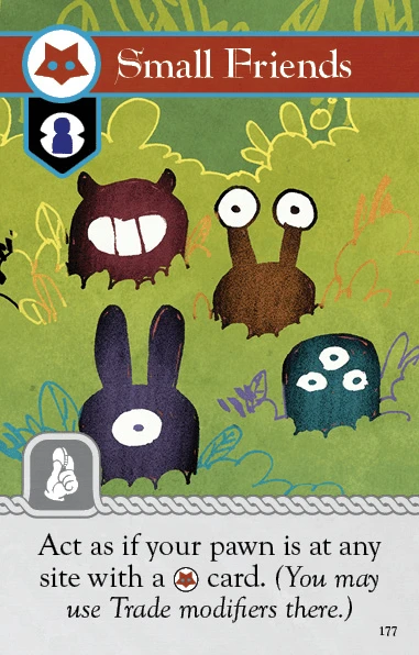 Leder Card Library - Small Friends