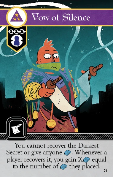 Leder Card Library - Vow of Silence