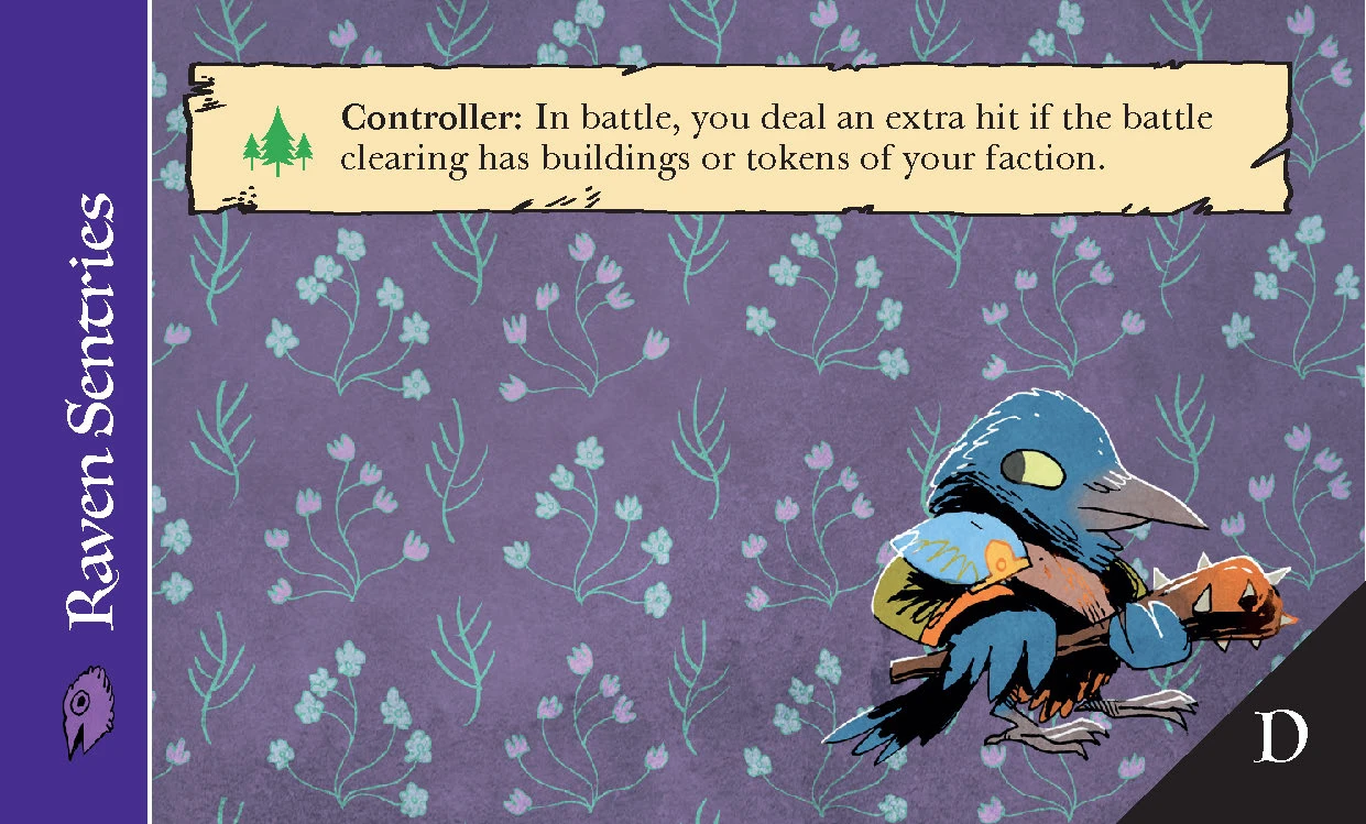 Leder Card Library - Raven Sentries