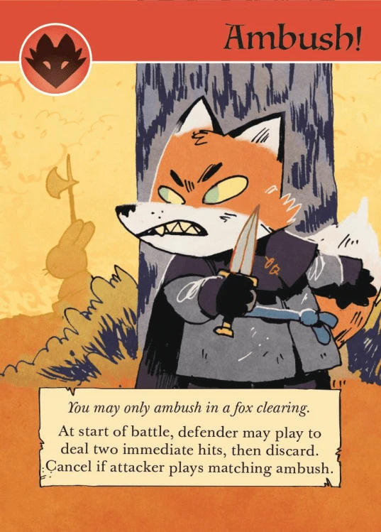 Leder Card Library - Ambush!