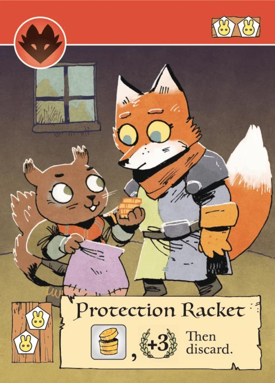 Leder Card Library - Protection Racket