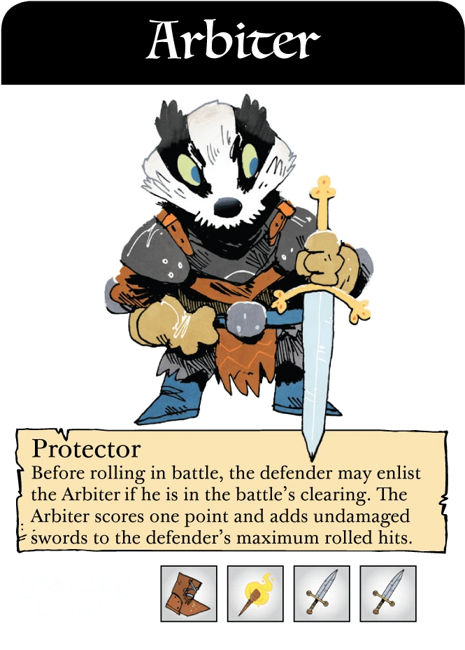 Leder Card Library - Arbiter