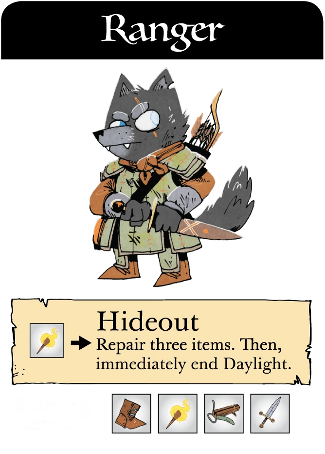 Leder Card Library - Ranger