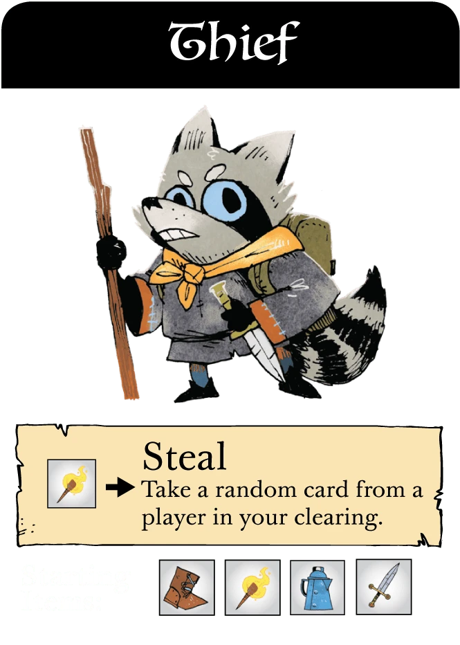 Leder Card Library - Thief